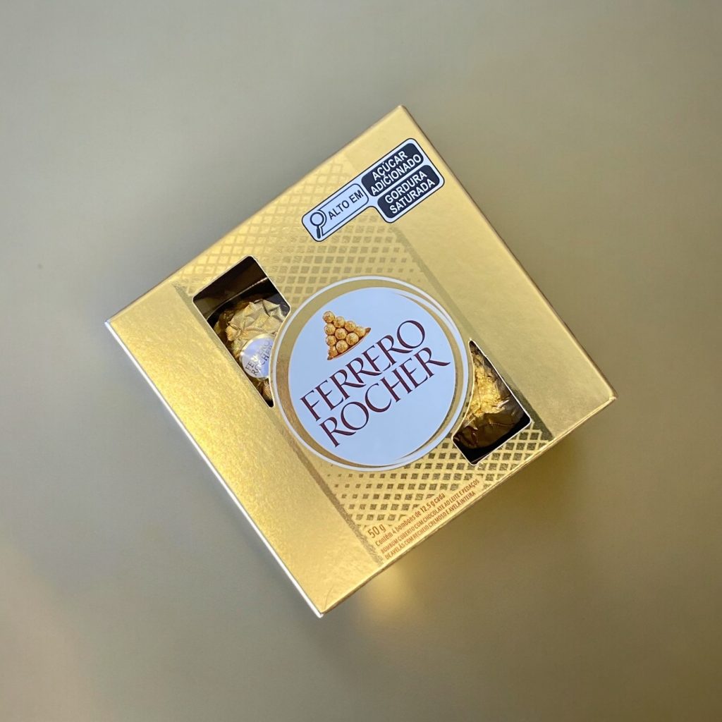 chocolate ferrero rocher 4 unid 50gr - tsuji flores